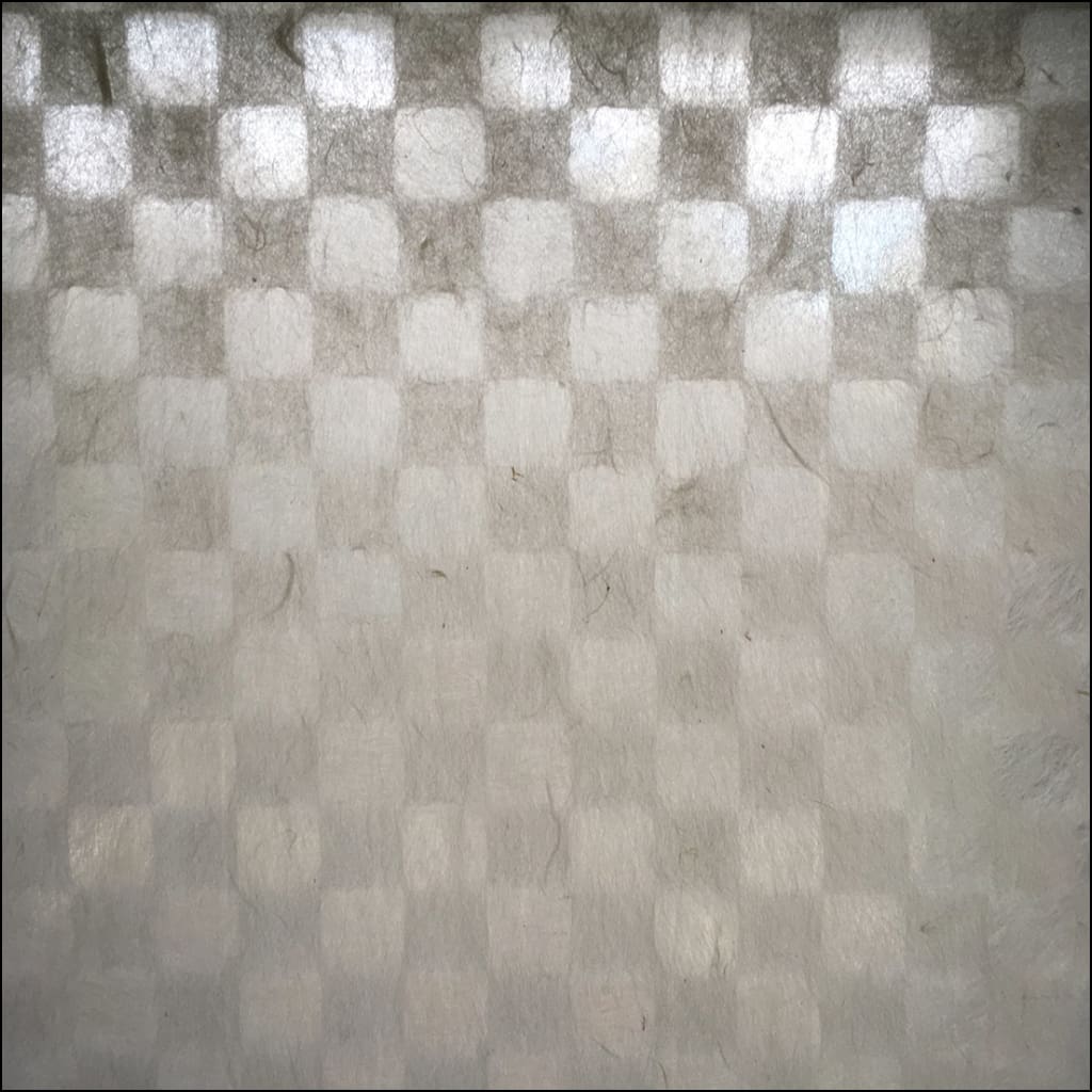Checkerboard Handmade Watermark Paper White – Japan Stationery