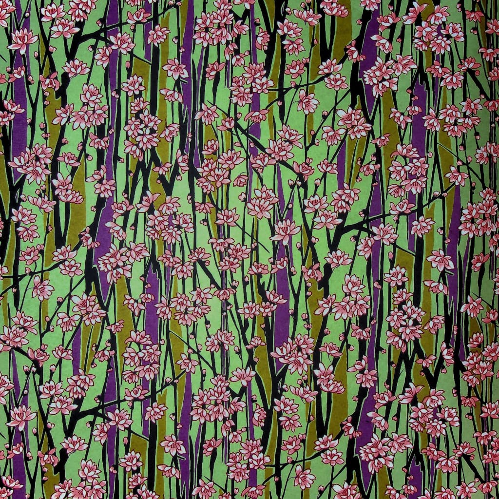 Geometric Blossom Printed Paper – Japan Stationery